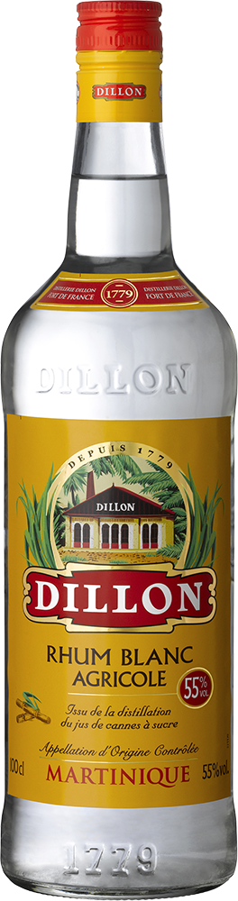 Rhum Blanc Agricole Dillon 100cl. - Bardinet