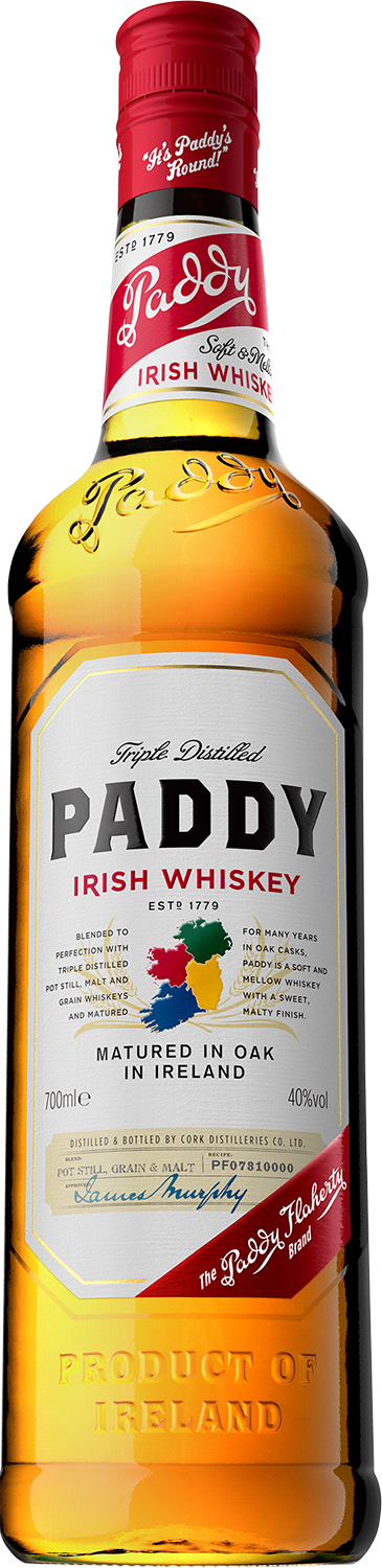 Paddy Irish Whiskey 70Cl. - Bardinet